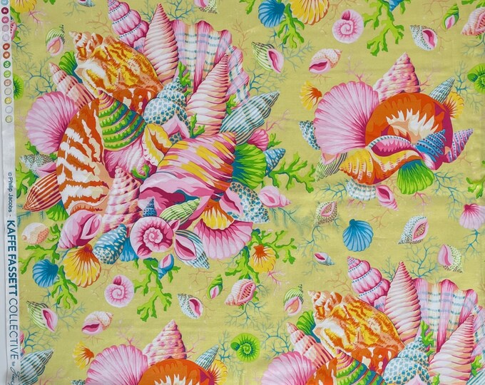 Shell Bouquet Yellow Half Yard or More Phillip Jacobs Westminster ...