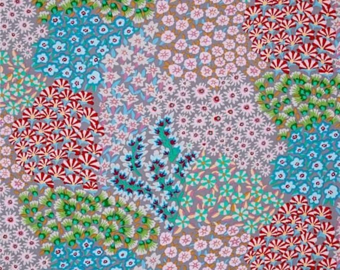 Kaffe Fassett Palm Fan Sky Blue GP 114 Westminster Rowan Fabrics FQ or ...