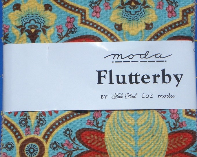 Flutterby Charm Pack Tula Pink Moda Fabrics - Etsy
