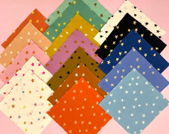 2022 Starry 5" Charm Pack Ruby Star Society Moda Fabrics Oop Htf ...
