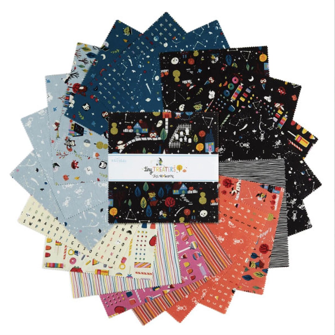 Tiny Treaters 10" Stacker Jill Howarth - Riley Blake Fabrics - Glow in ...