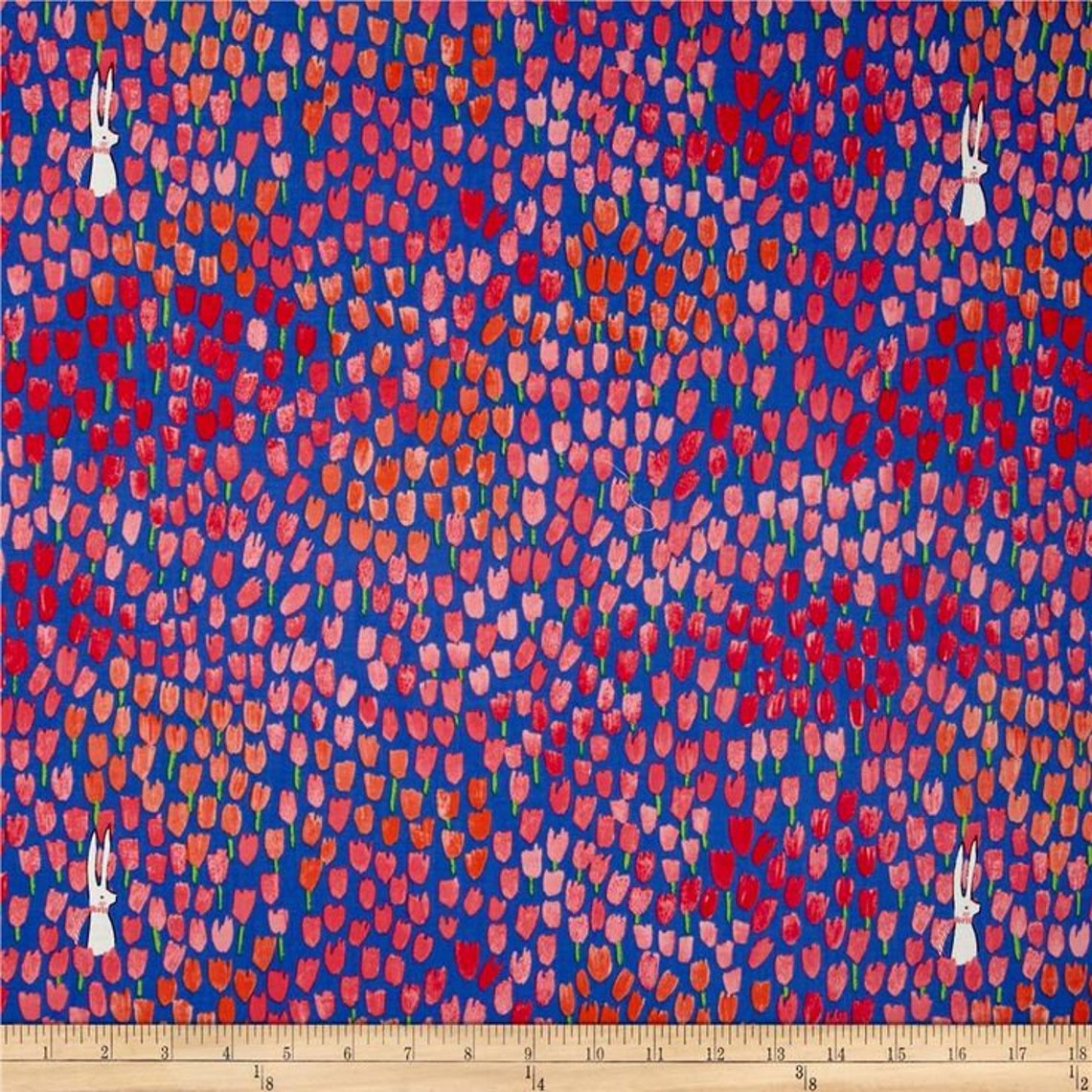 Sarah Jane Sommer FQ or More Tulip Tangled Blueberry Michael | Etsy