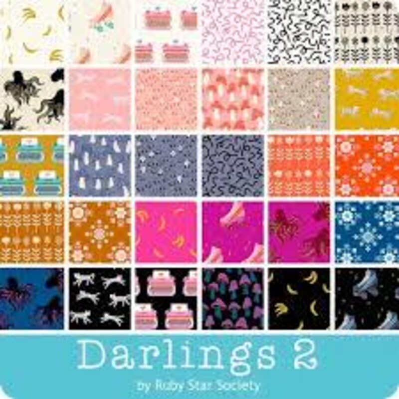 Ruby Star Fabric - Etsy