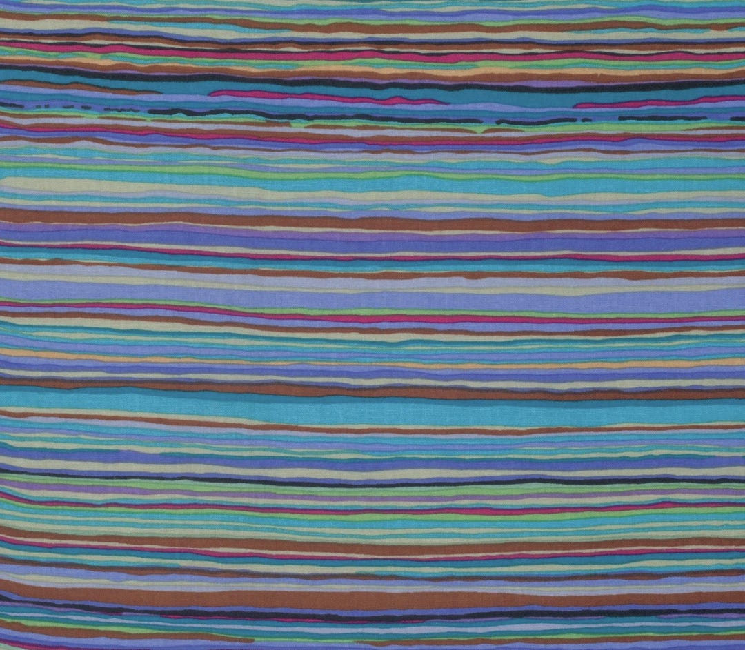 Strata Winter Blue - Fat Quarter or More - Kaffe Fassett GP150 Rowan ...