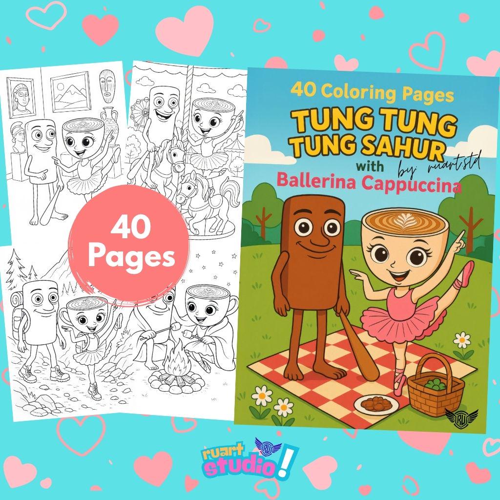 Italian Brainrot - Tung Tung Tung Sahur With Ballerina Cappuccina: 40 ...