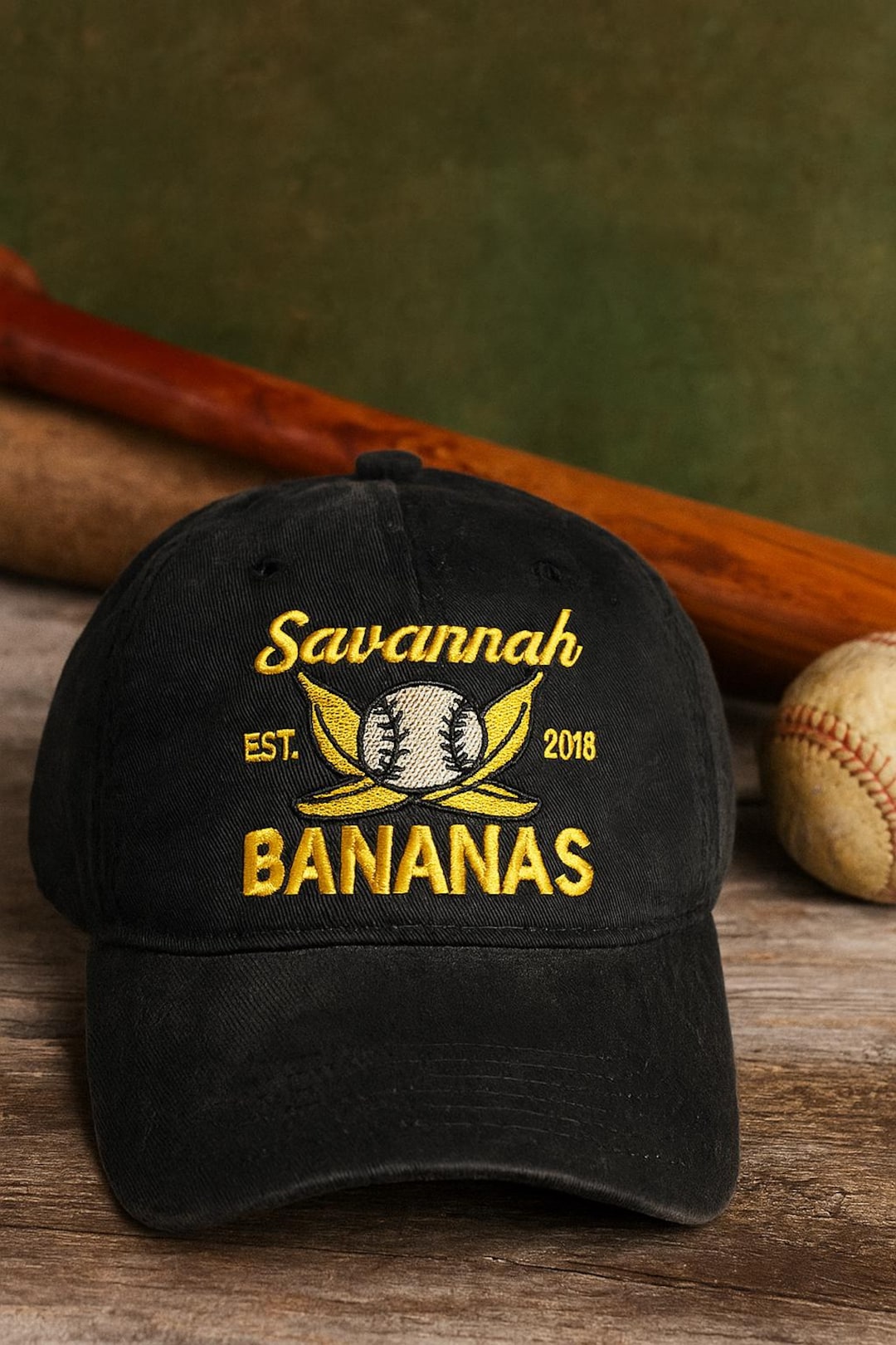 Savannah Bananas Embroidered Hat, Savannah Bananas Hat, Gift for ...