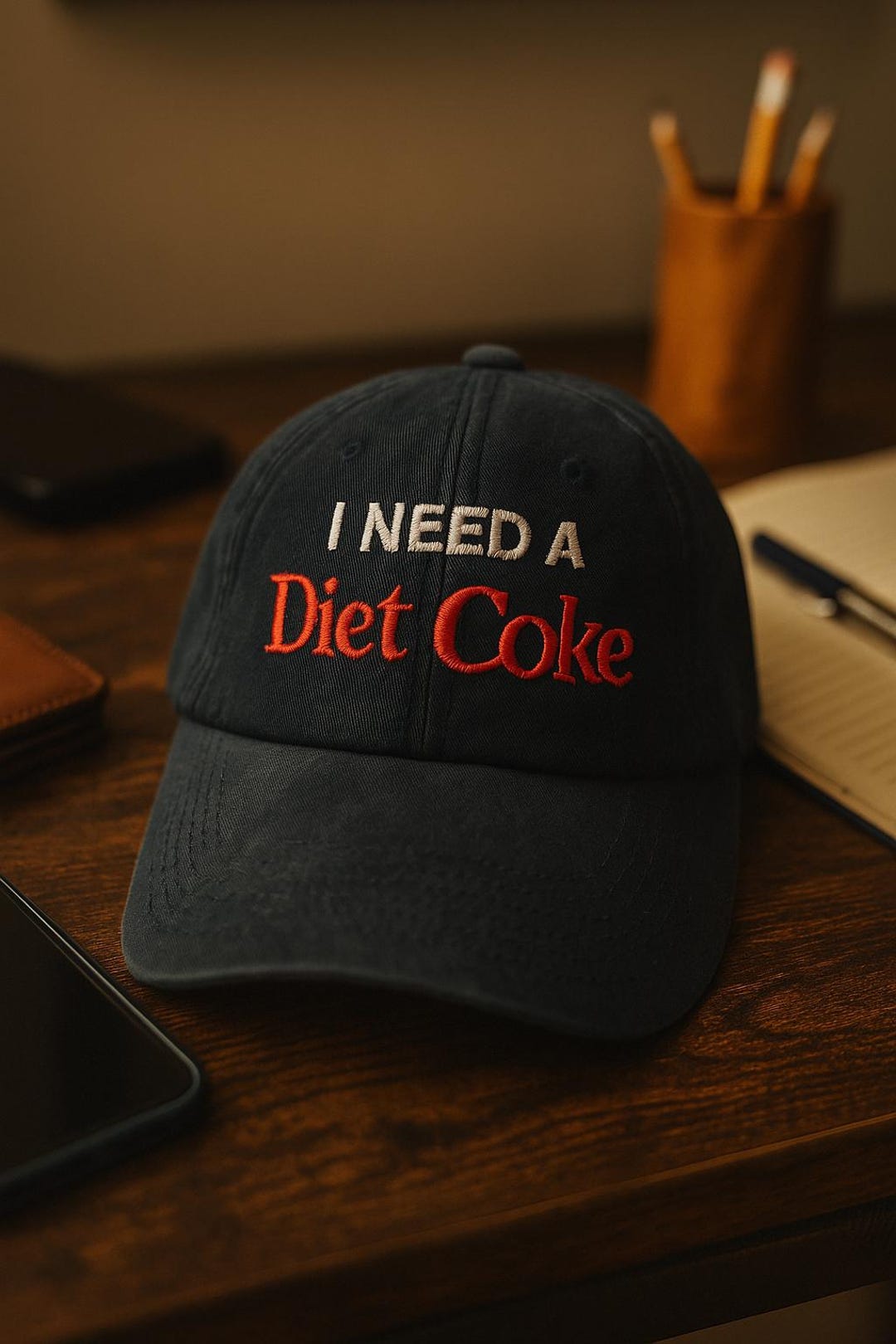 Diet Coke Embroidered Cap, Novelty Gift - Etsy