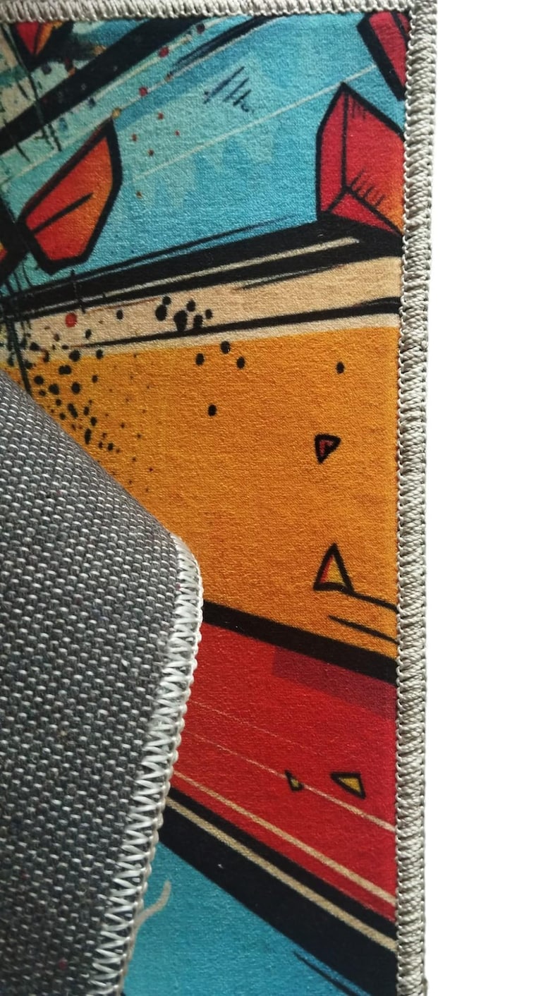 Keith Haring Drawings Rug,dancing Man Rug,funky Rug,keith Haring Rug ...