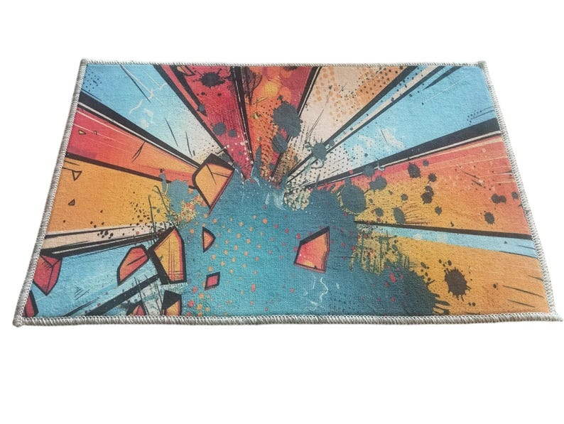 Keith Haring Street Art Rug,keith Haring Drawing Rug,dancing Man Rug ...