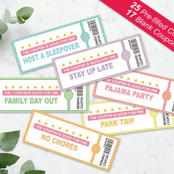 Reward Coupons - Etsy