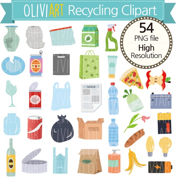 Kids Recycling Clip Art