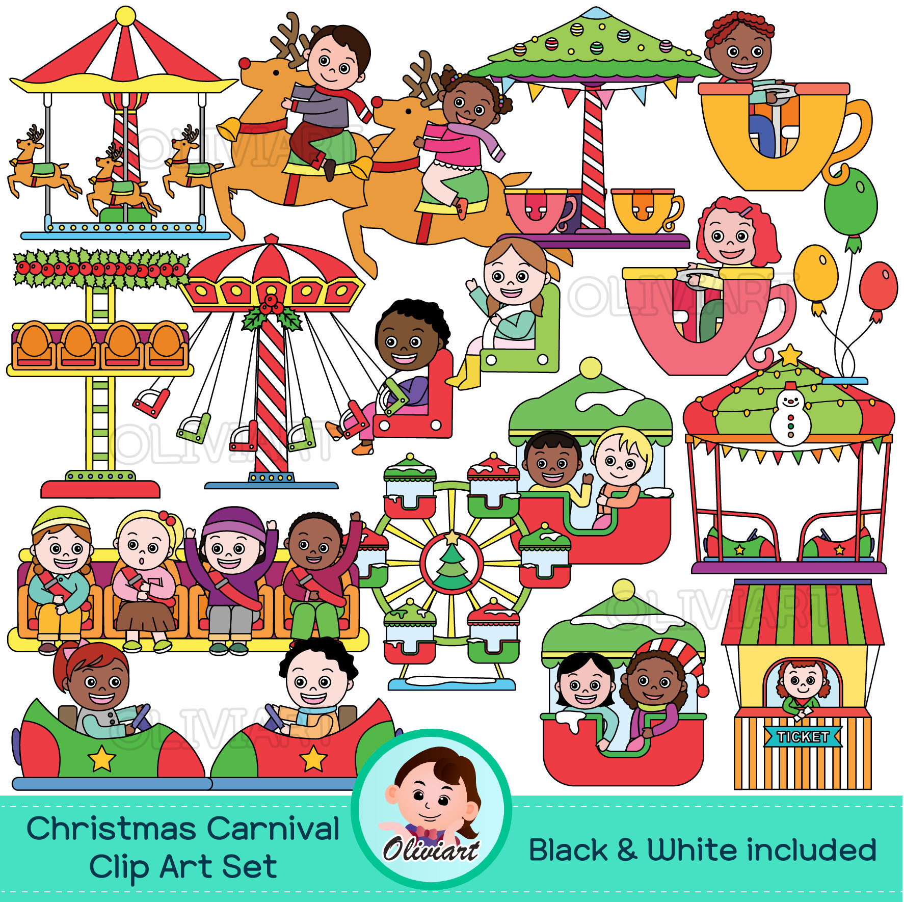 Carnival Ride Clipart