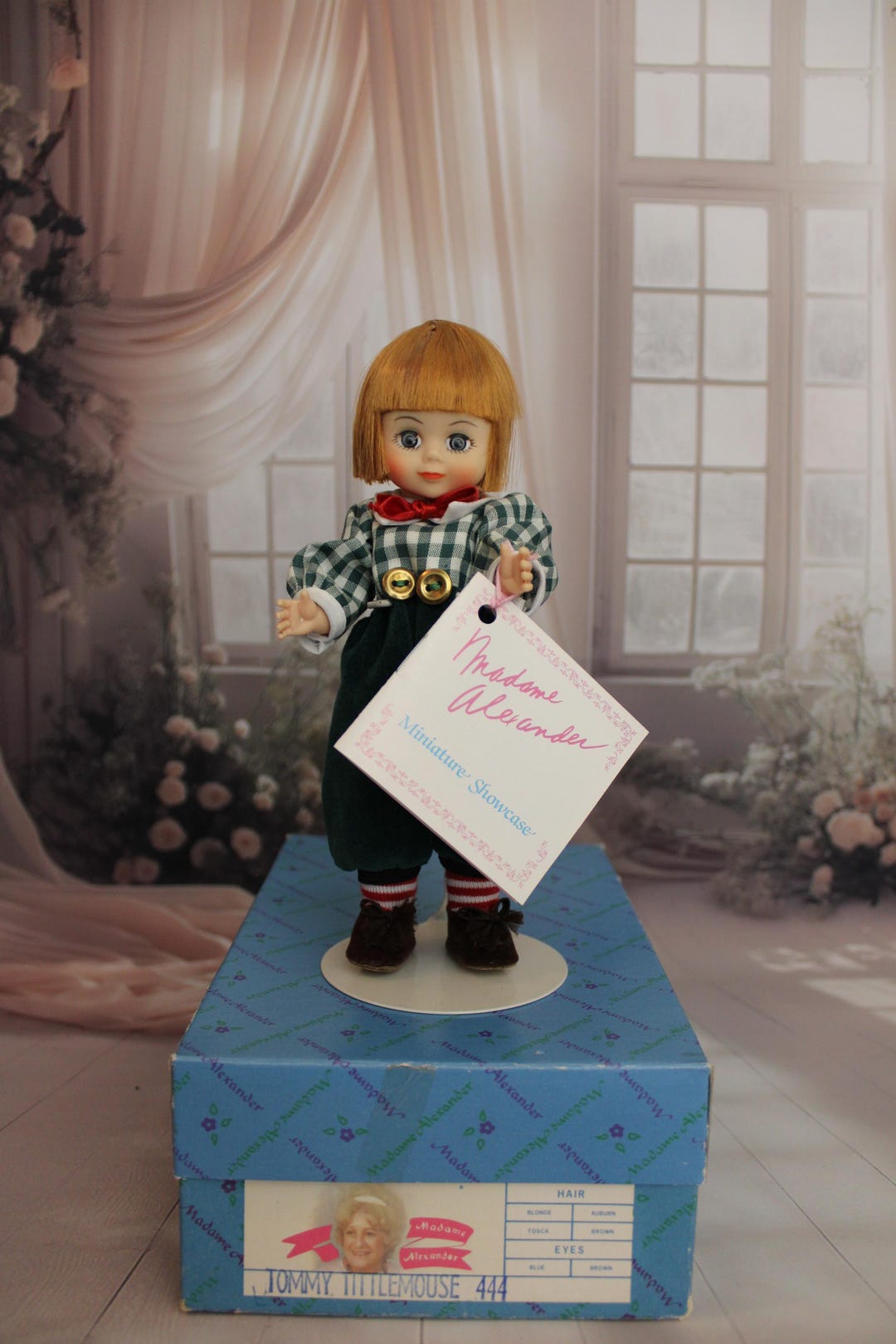 Tommy Tittlemouse, Rare Maggie Face, so Precious, 8" Vintage Madame ...