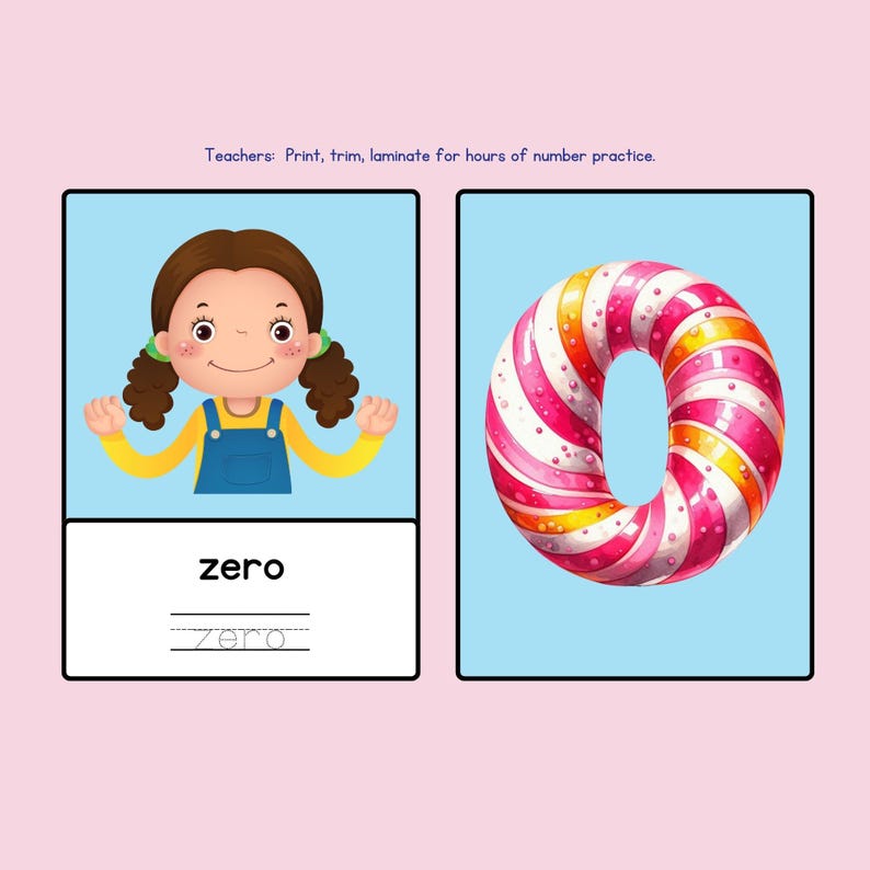 Pink Candy Numbers Clipart, Birthday Candy Numbers, Baby Milestone ...