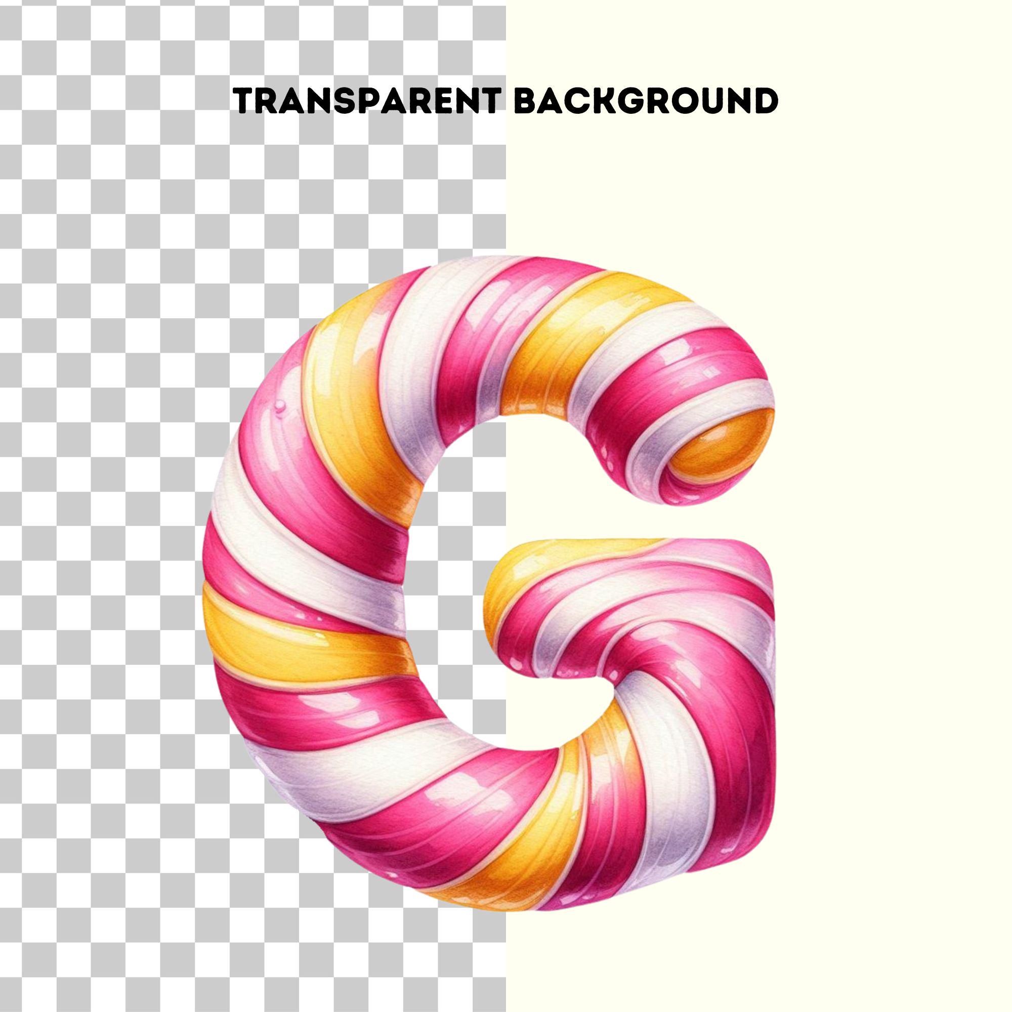 Pink Candy Alphabet Clipart, Birthday Candy Alphabet, Candyland Letters ...