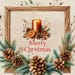Christmas Frame Clipart, Christmas Card Clipart, Christmas Border ...