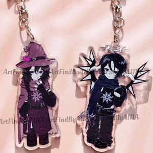 Azuretime Keychain Forsaken - Etsy