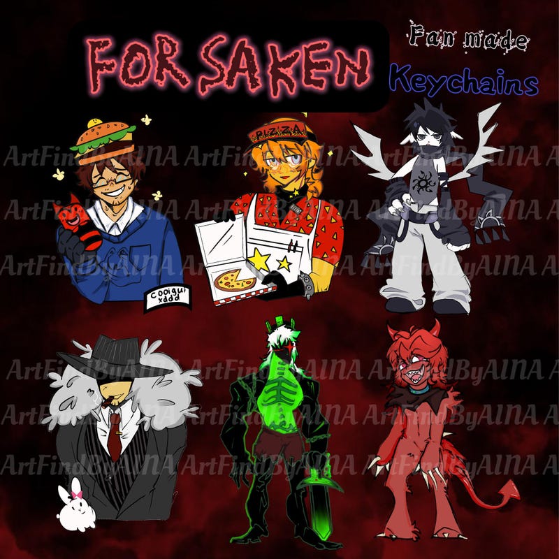 Forsaken Roblox C00lkidd 007n7 - Etsy