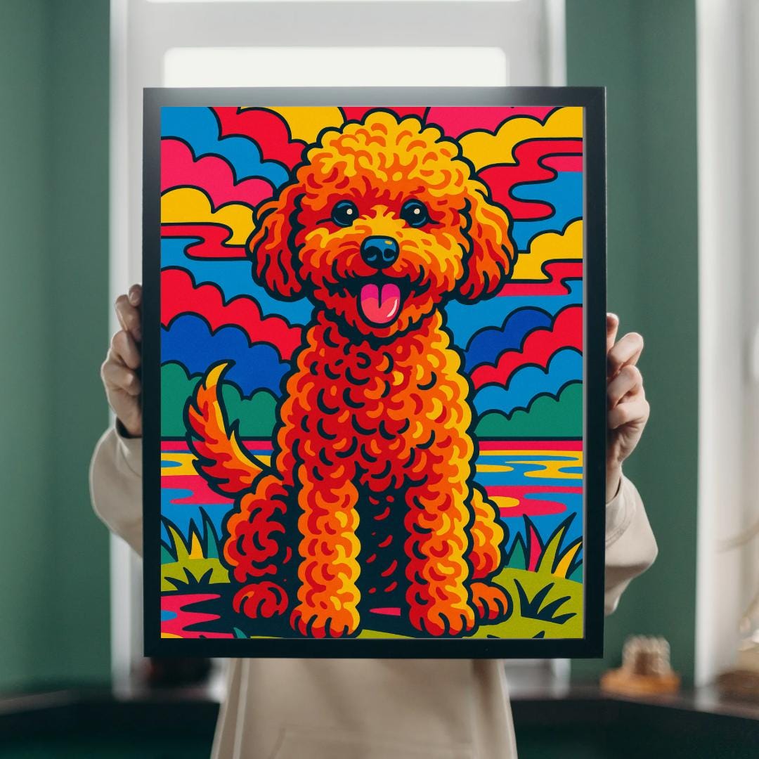 Pop Art Pet Portrait – Custom Colorful Dog or Cat Art – Comic Style ...
