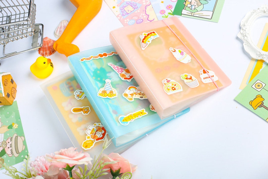 A6 Beautiful Photo Storage,sticker Storage Book,sticker Organizer ...