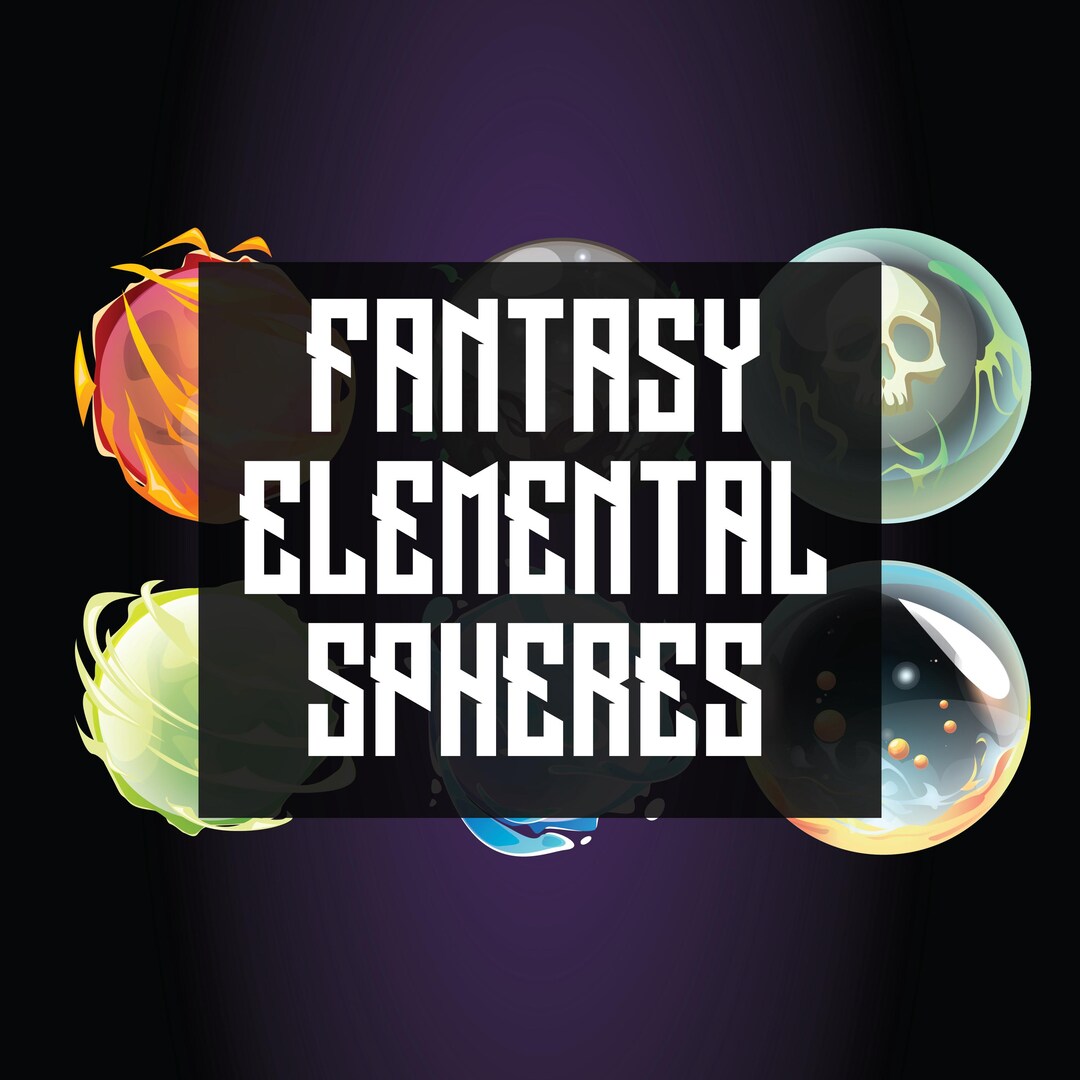 Elemental Orb Emotes – Fantasy Magic Sphere Twitch Emotes | Streamer ...