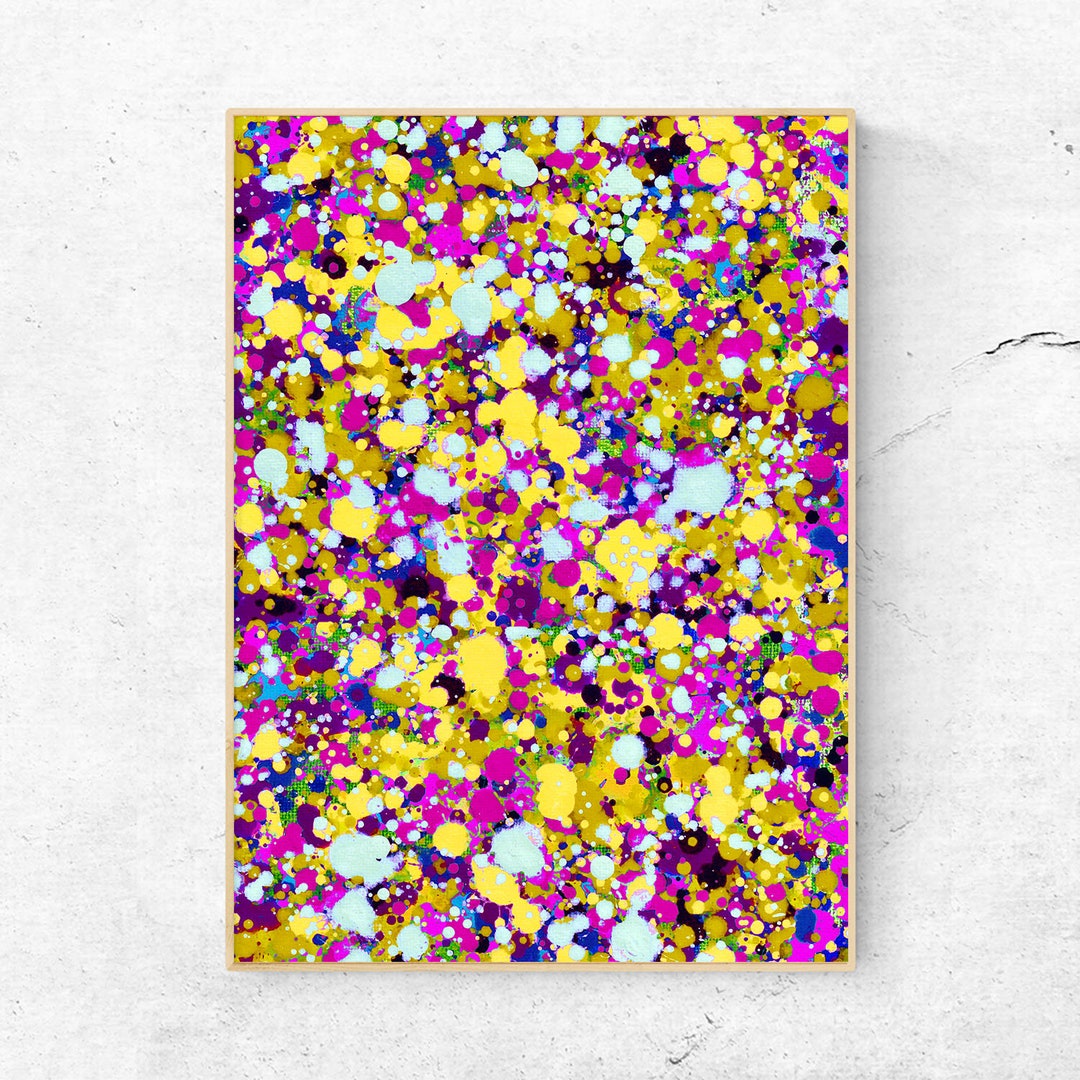 Digital Purple Shade Dot Painting | Download Painting | Creative Art ...