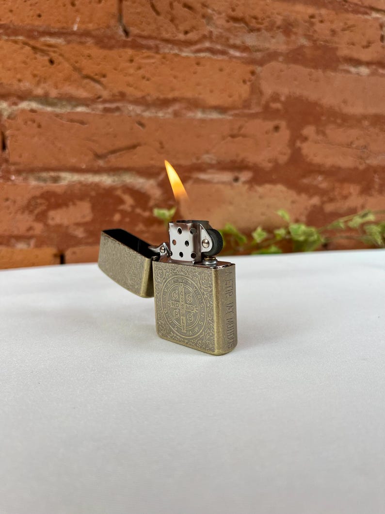 Saint Benedict Cross Lighter: Constantine Inspired Gothic Accessory ...