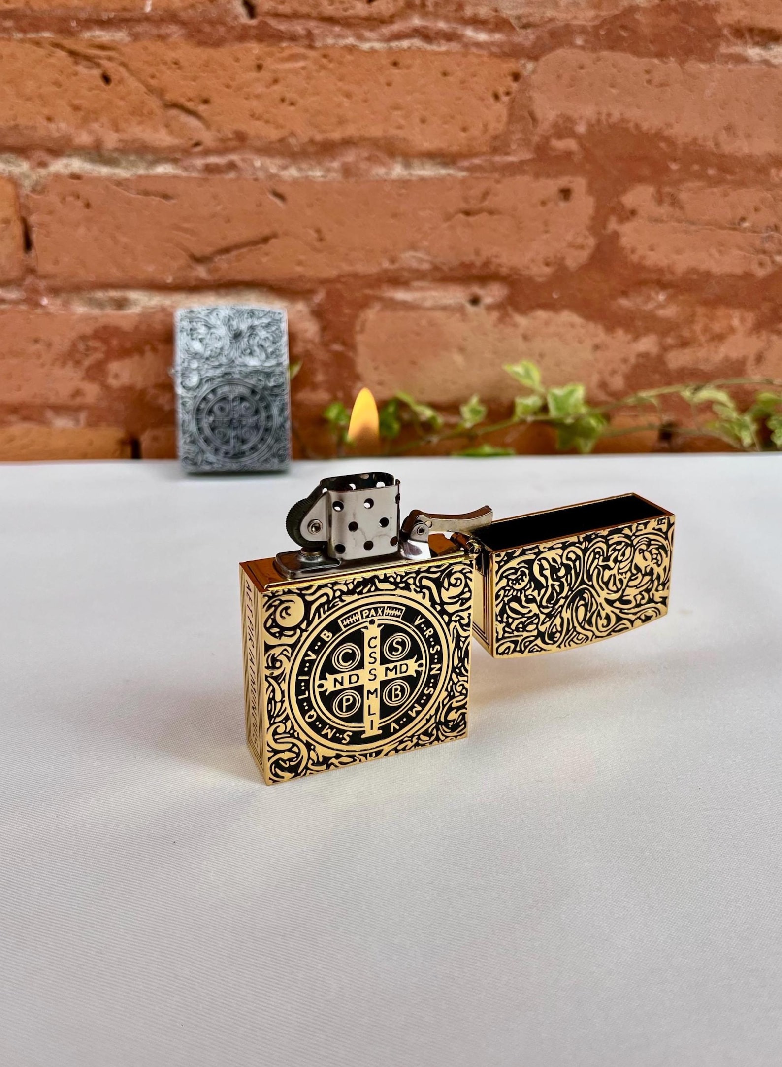 Constantine Lighter Style Gold, Occult Movie Prop Replica, Gothic ...