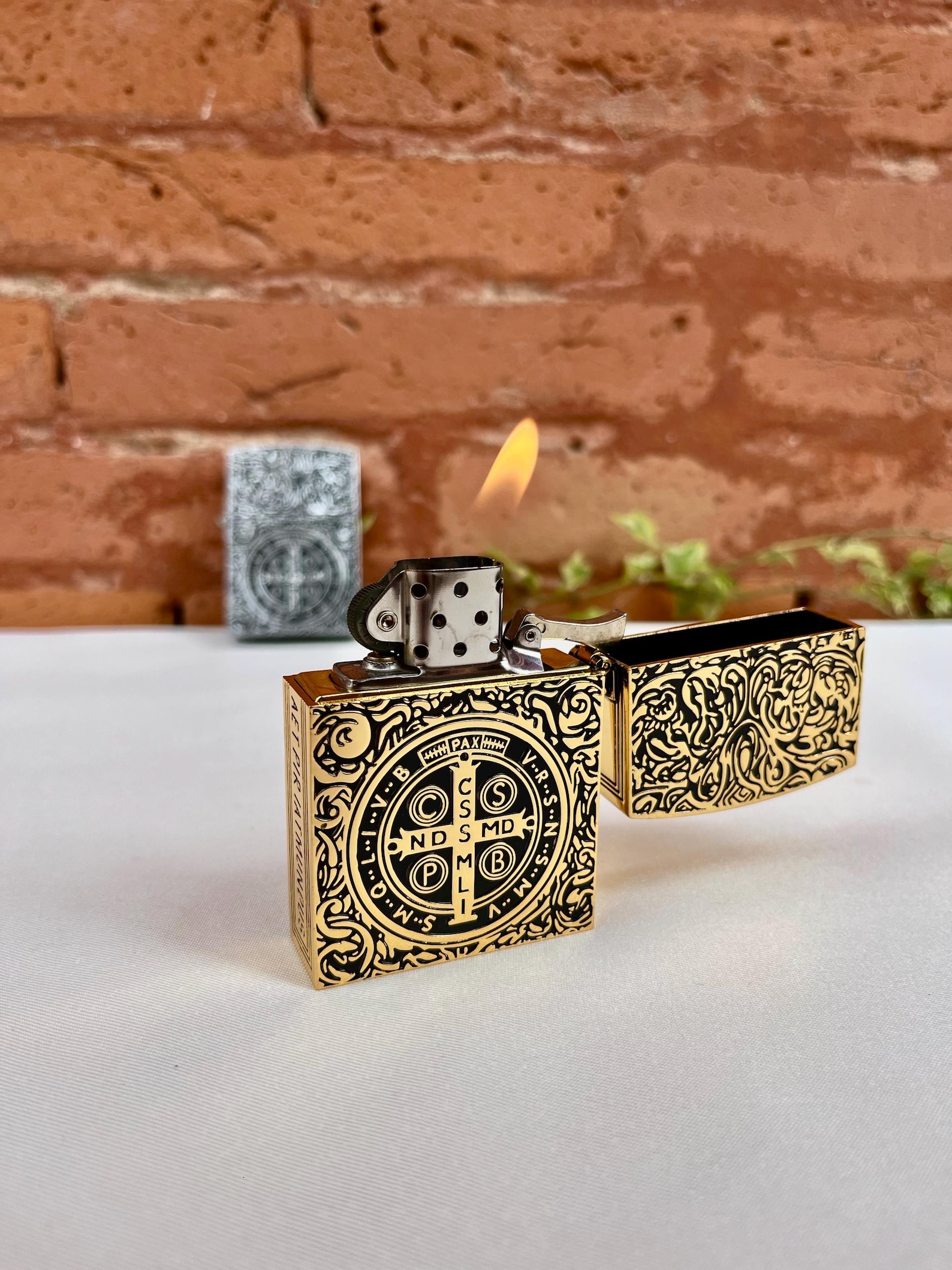 Constantine Lighter Style Gold, Occult Movie Prop Replica, Gothic ...