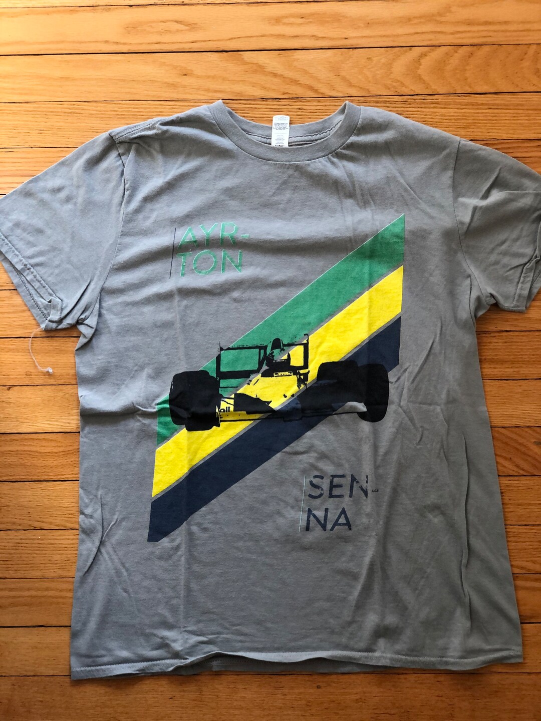 Ayrton Senna Medium Tee Shirt - Etsy