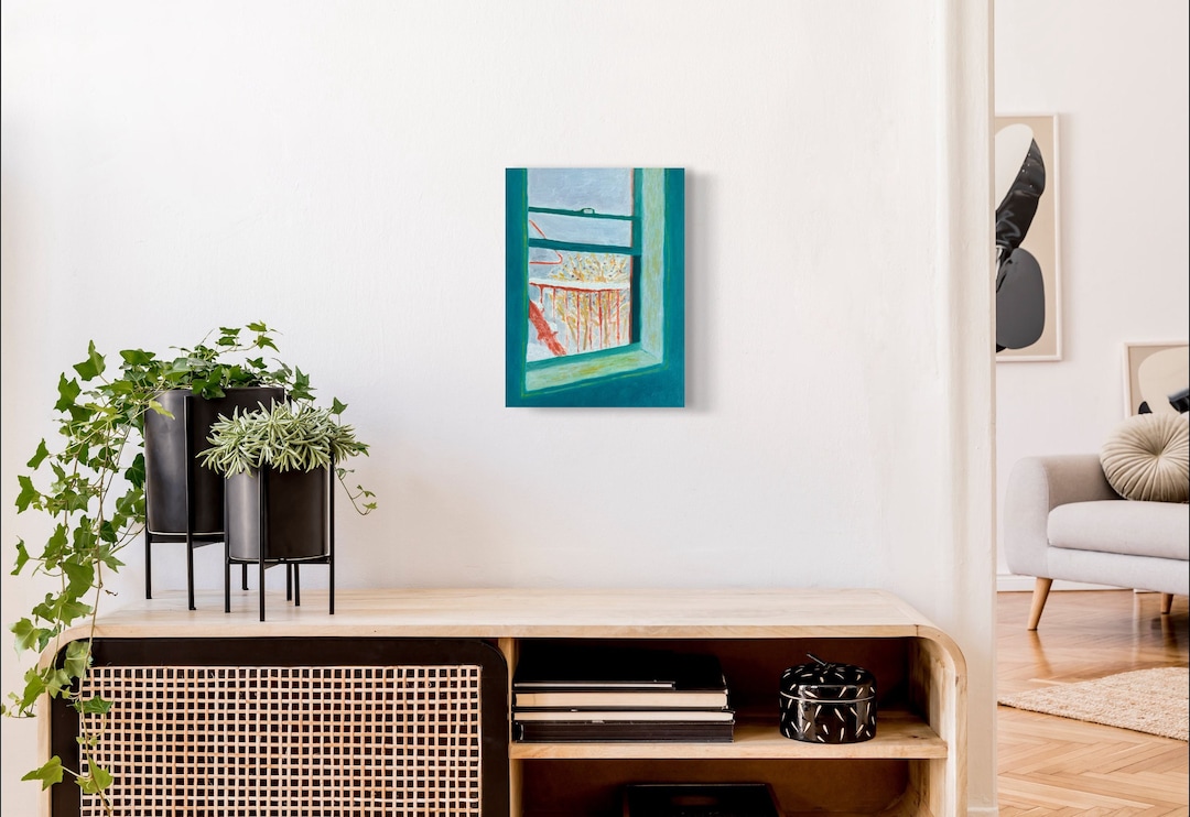 Original Oil Painting Snow Landscape Painting Impressionist Landscape ...