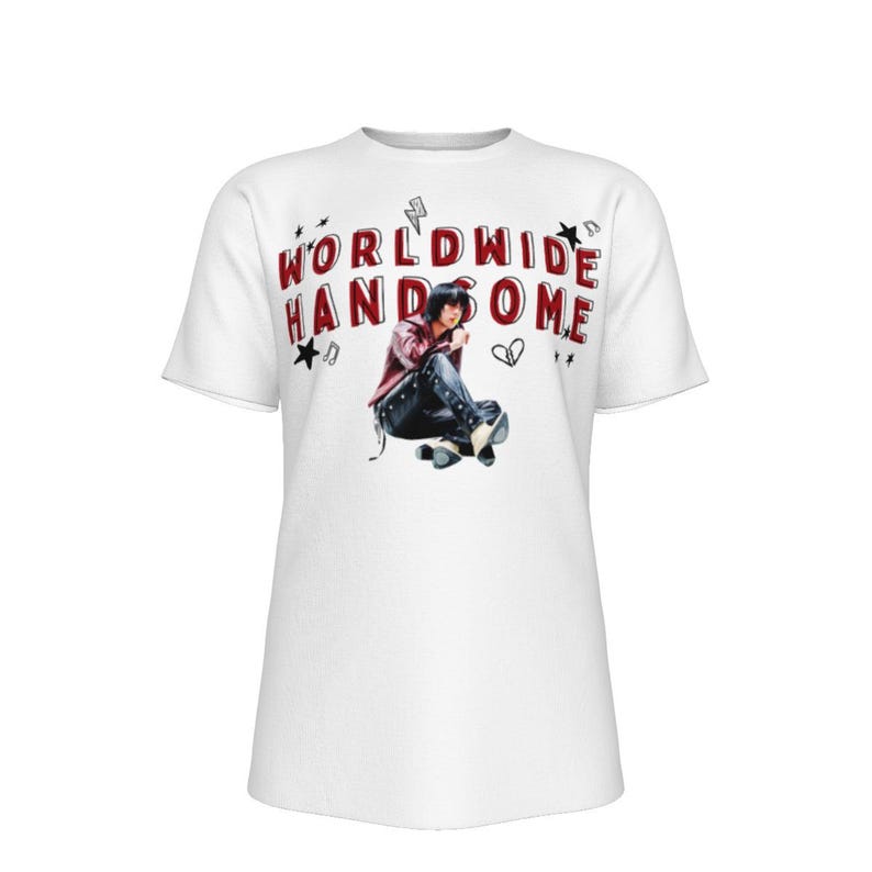 RUN SEOKJIN Tour Merch Fan Made Worldwide Handsome Jin BTS White T ...