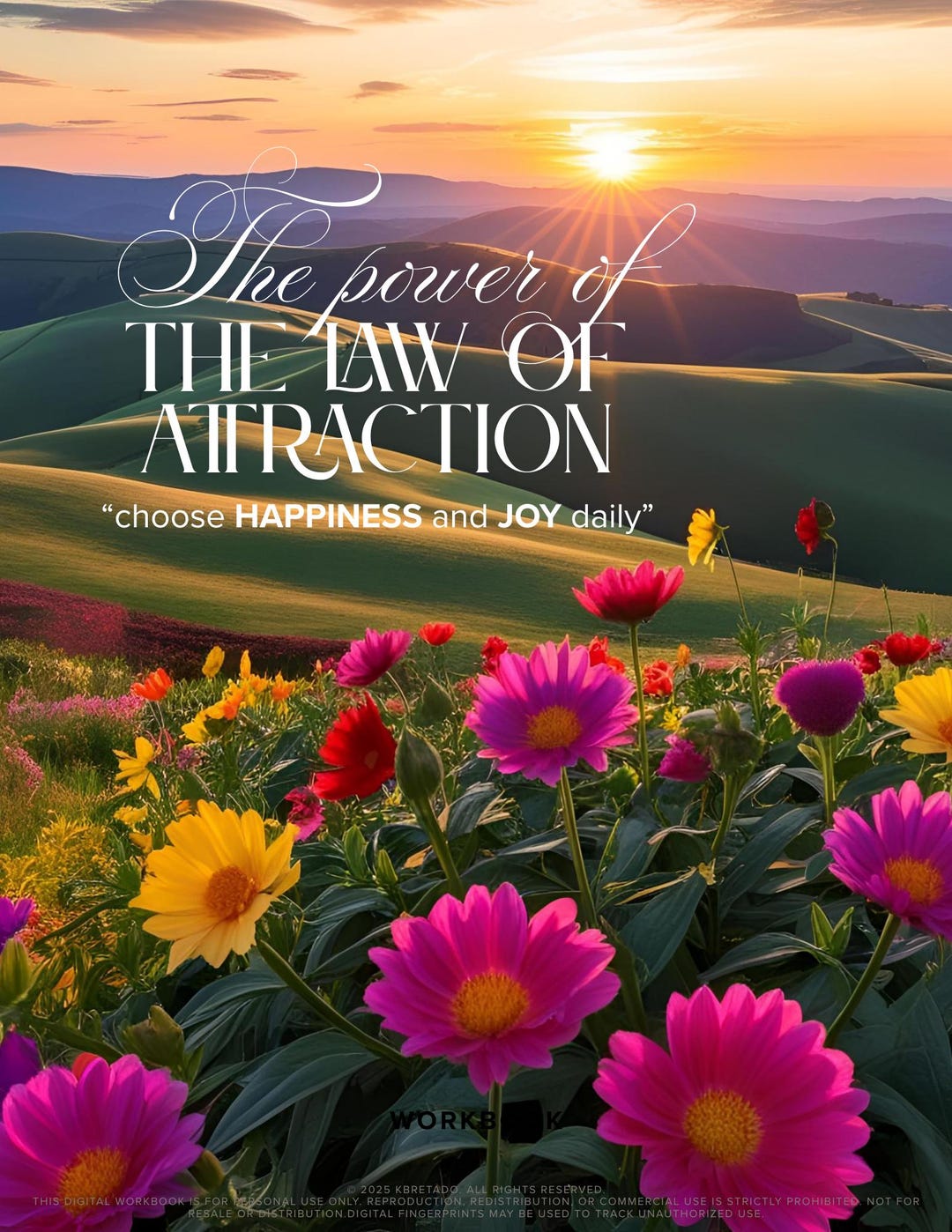 Joy, Presence & Trust Printable Workbook: Manifestation Mindset (PDF ...