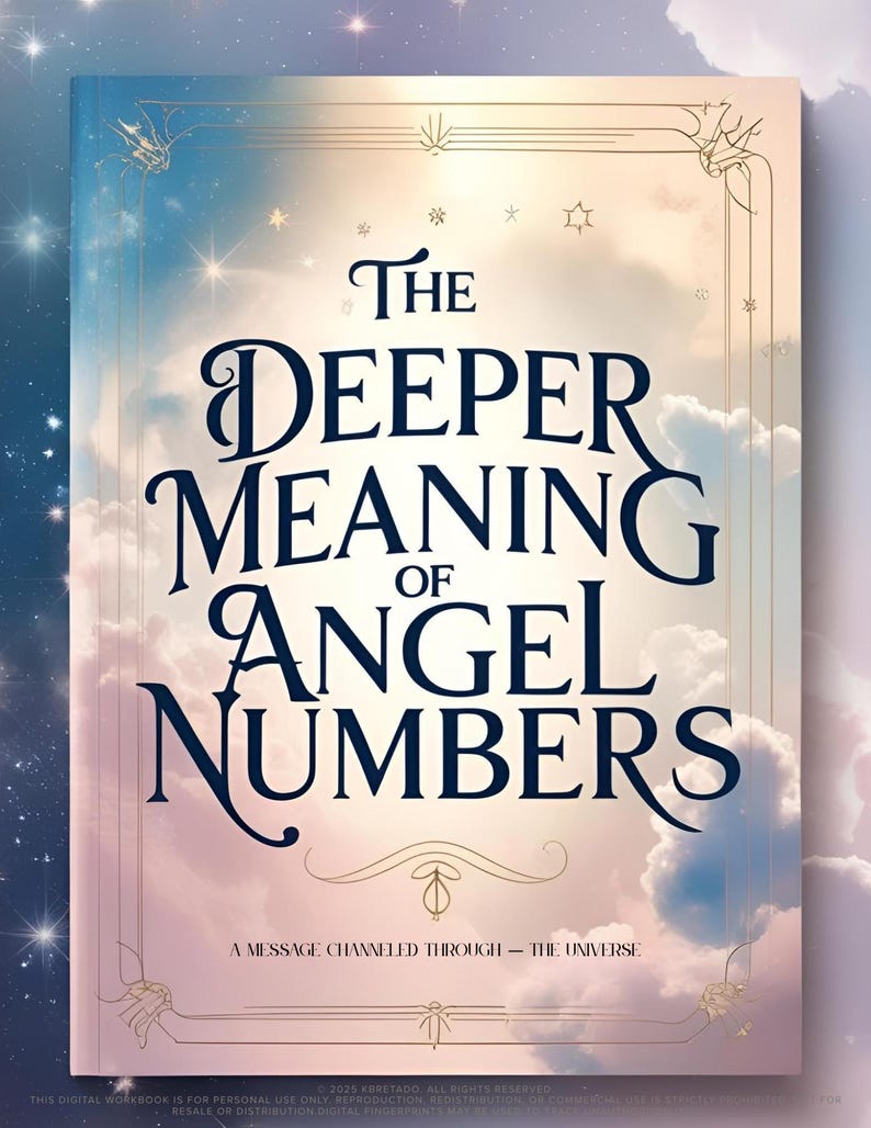 Angel Number Guide Printable – 111 to 999 Meanings for Manifestation ...