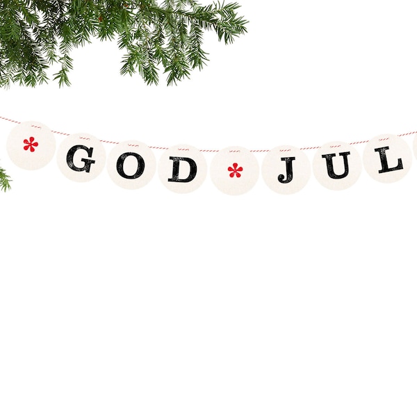 God Jul Sign - Etsy