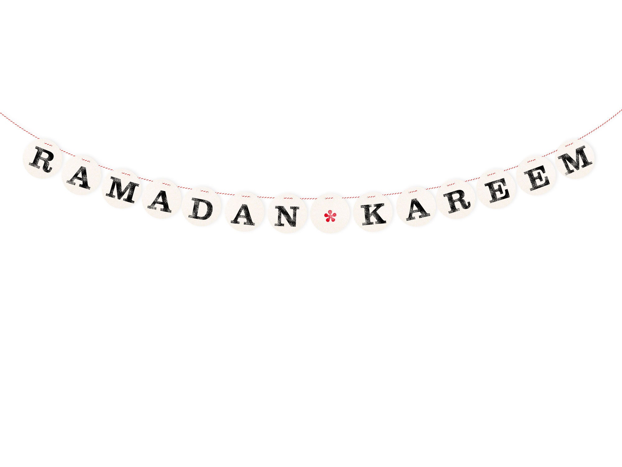 RAMADAN Girlande Ramazan Dekoration aus Buchstaben von renna - Etsy.de