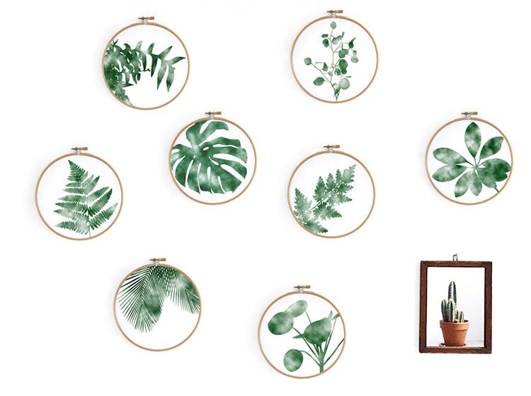 MOON Full Moon Round Picture Wall Decoration Art Under the - Etsy