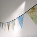 World Map Bunting Made of Vintage Roadmaps, Wanderlust, Upcycling Made ...