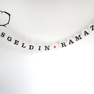 EID MUBARAK Girlande aus Buchstaben zur Ramadan Dekoration im von renna deluxe - Etsy.de