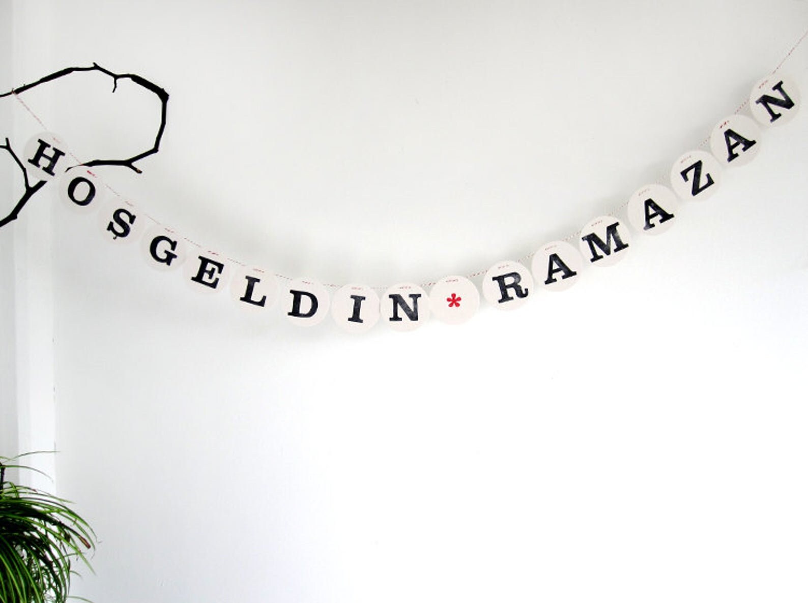 EID MUBARAK Girlande aus Buchstaben zur Ramadan Dekoration im - Etsy.de