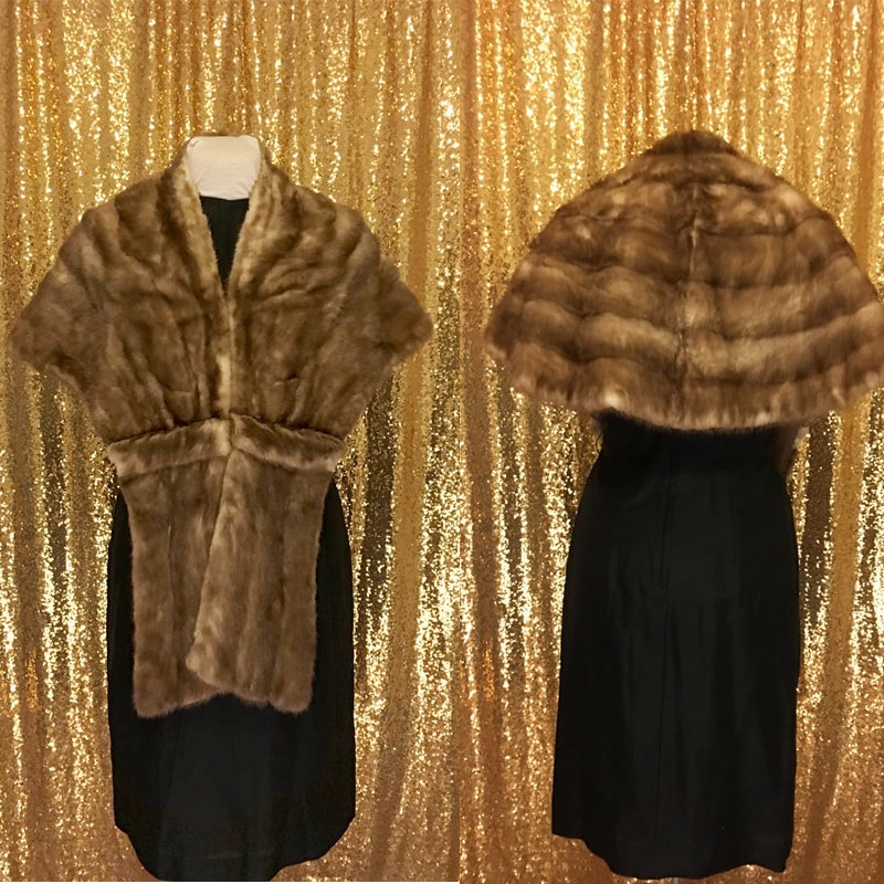 Vintage Mink Stole - Etsy