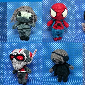 Infinity War Avengers Full Set of 32 PDF Crochet Patterns ...