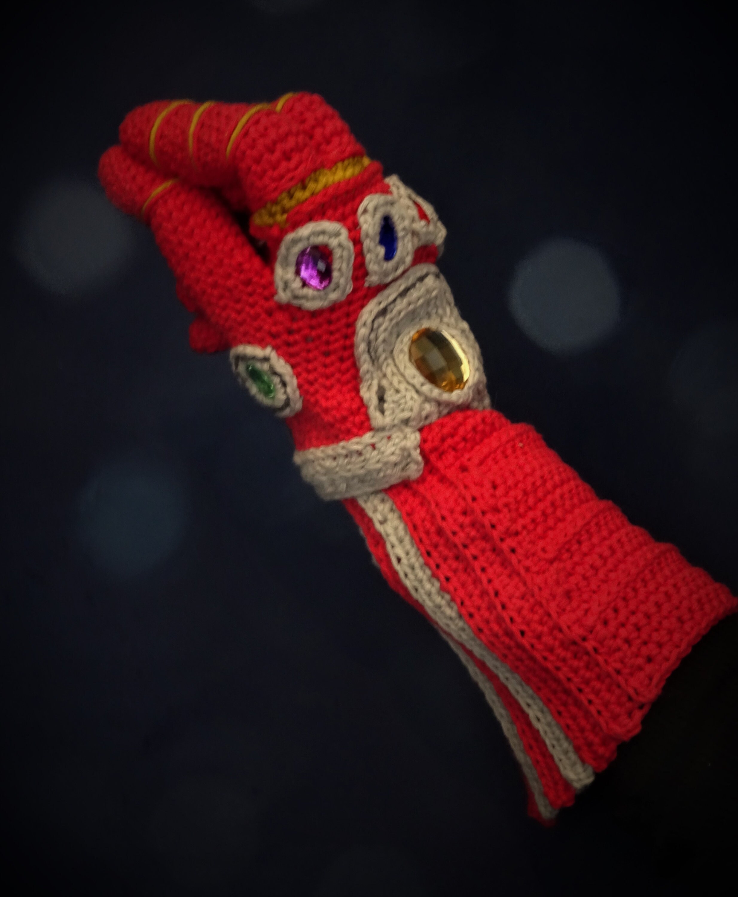 Nano Gauntle PDF Crochet Pattern Iron Man Infinity Gauntlet - Etsy