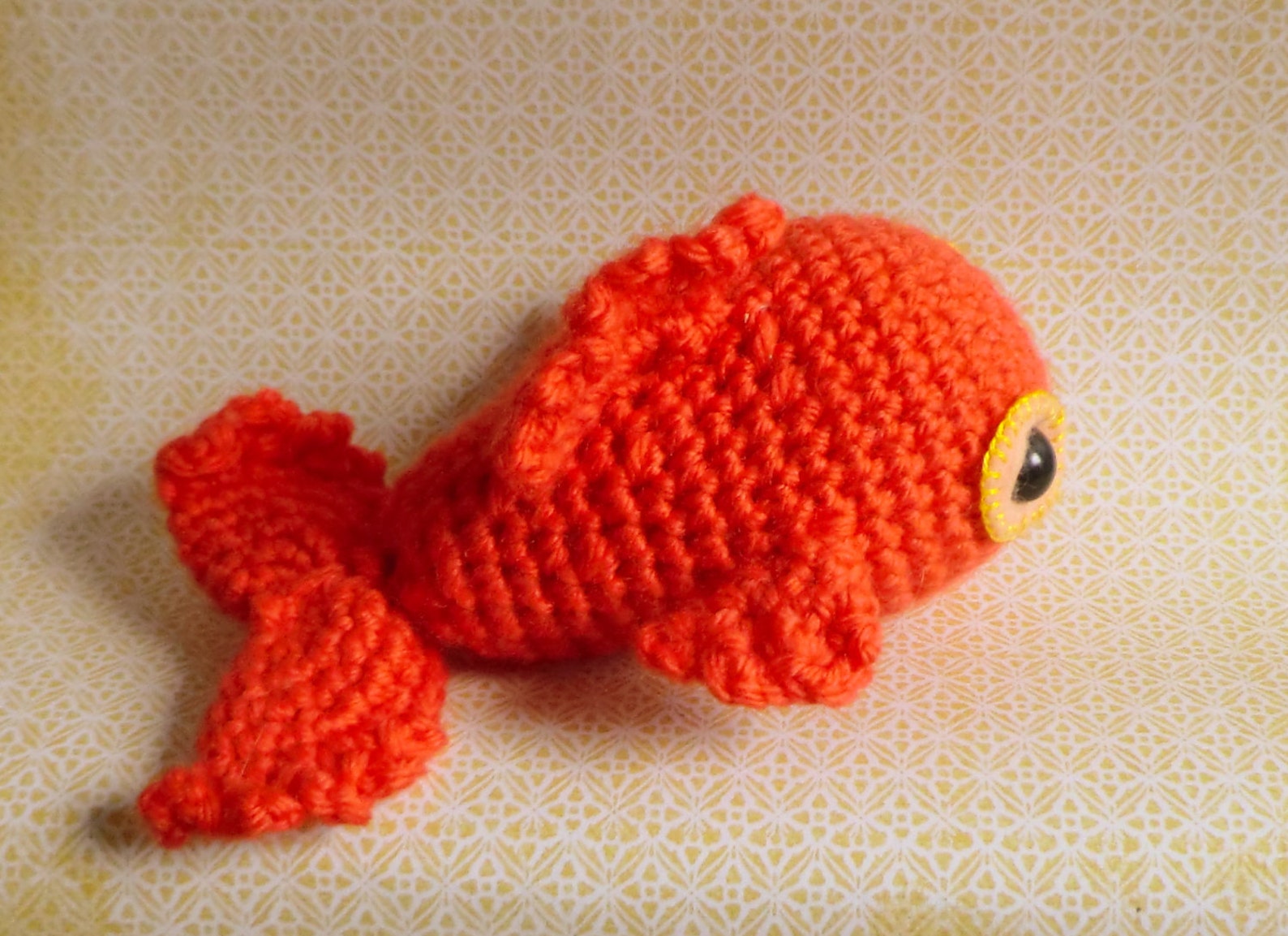 Bob the Goldfish Amigurumi PDF Crochet Patterrn - Etsy