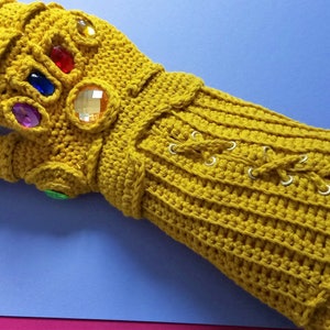 Infinity Gauntlet PDF Crochet Pattern Instant Download Inspired by ...