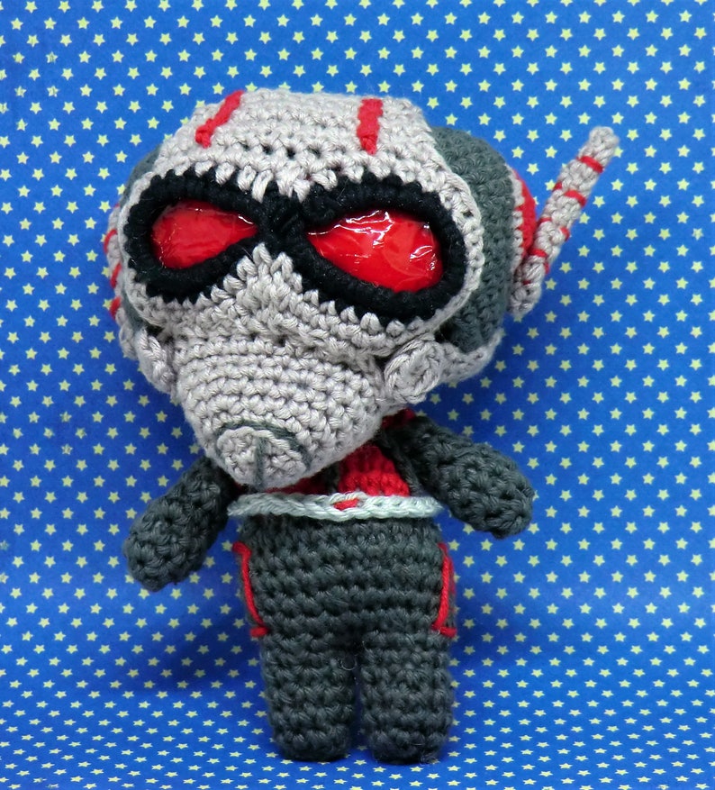 Ant-man Scott Lang amugurumi style PDF crochet pattern - Etsy France