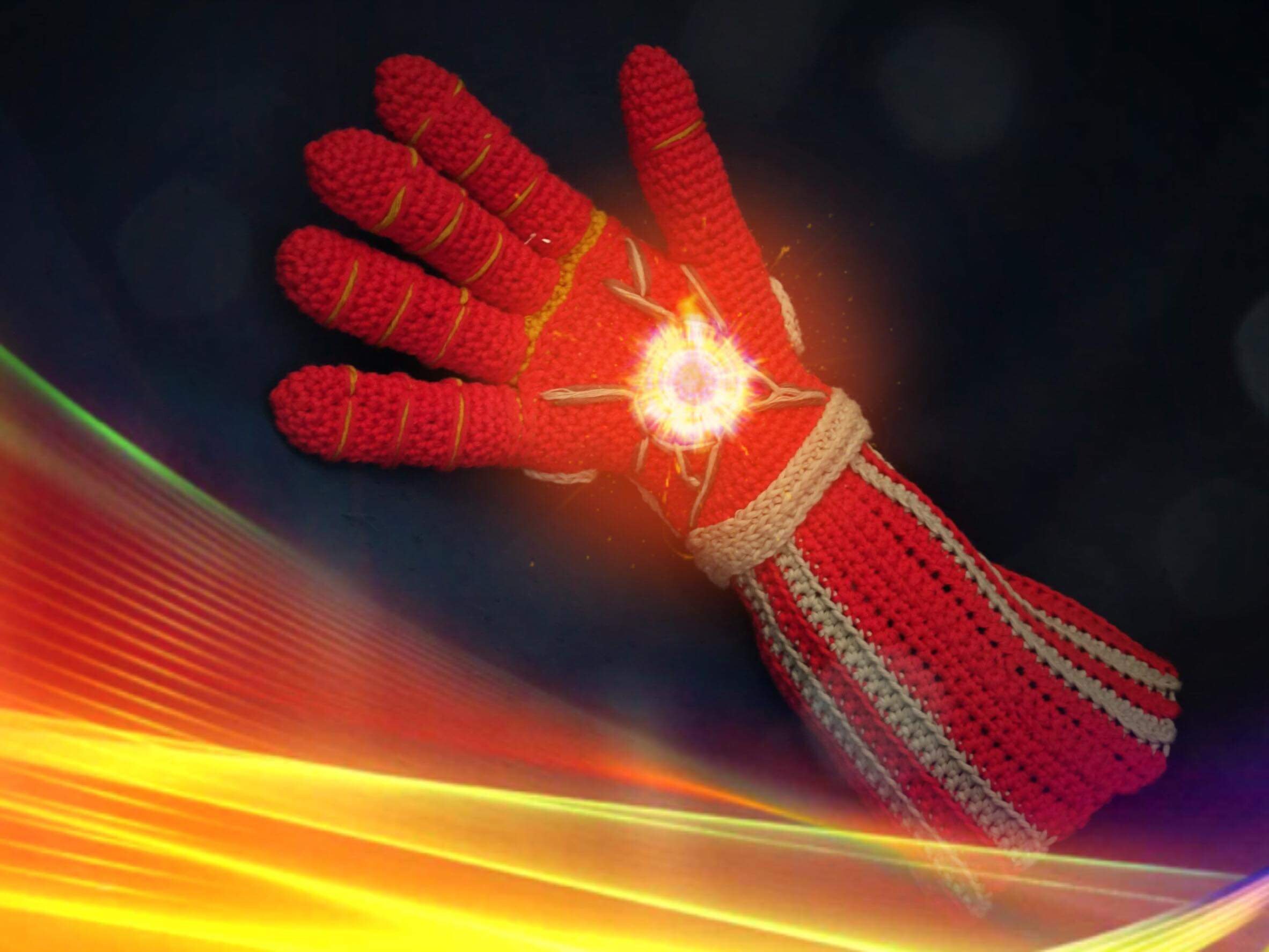 Nano Gauntle PDF Crochet Pattern Iron Man Infinity Gauntlet - Etsy