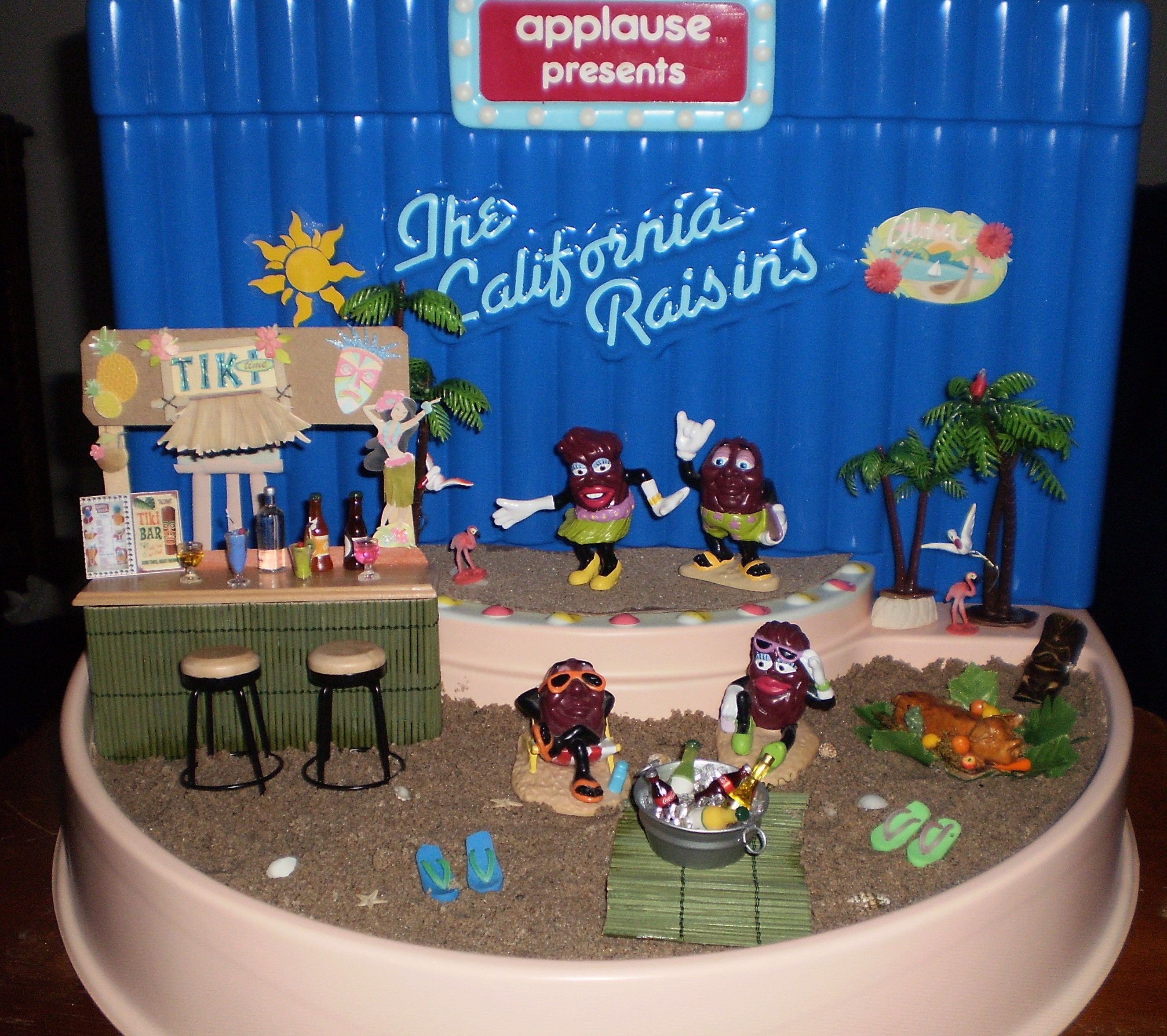 California Raisins Luau Raisins Stage & Props Not Included - Etsy