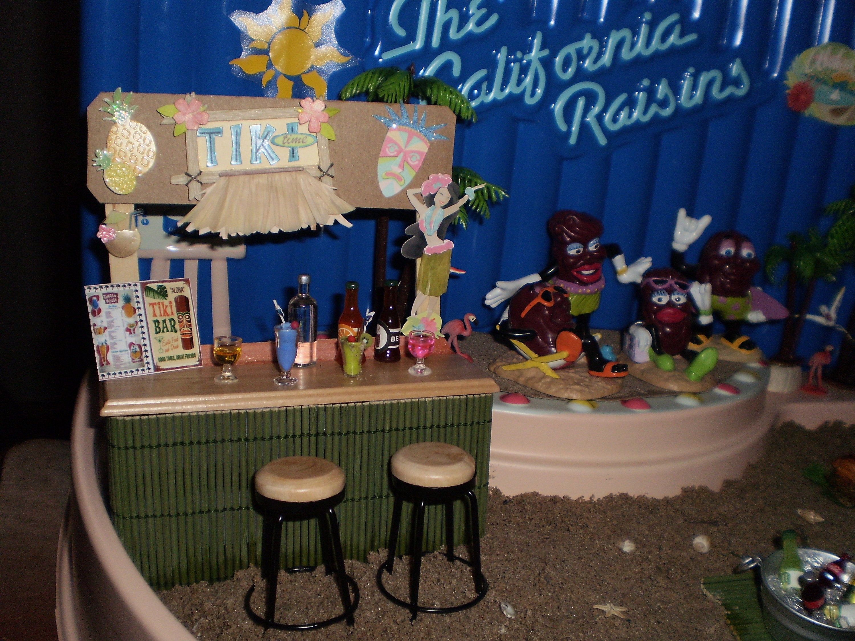 California Raisins Luau Raisins - Stage & Props Not Included - Etsy