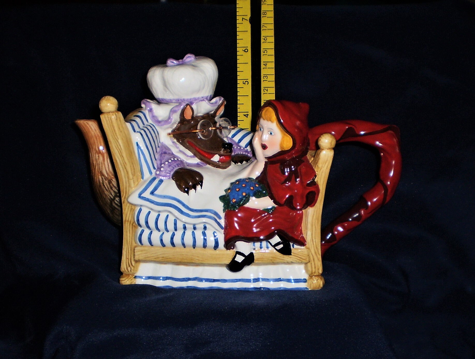 Vintage Dept 56 Storybook Red Riding Hood Tea Set - Etsy